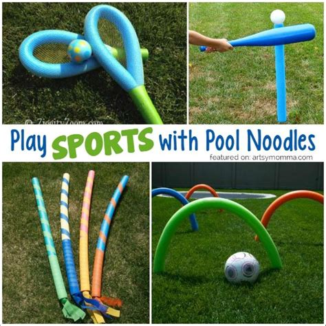 Play Sports With Pool Noodles Pool Noodles Pool Noodle Games
