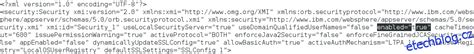 Zakažte zabezpečení v IBM WebSphere Application Server