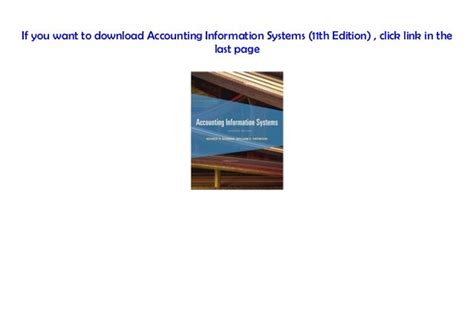 Accounting Information System Book Pdf Jabopqe