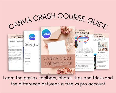 Canva Crash Course Guide How To Use Canva PDF Ebook Etsy