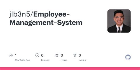 Github Jlb3n5employee Management System