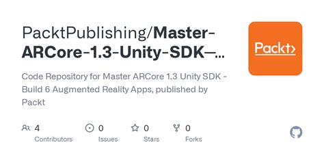 Github Packtpublishingmaster Arcore 13 Unity Sdk Build 6