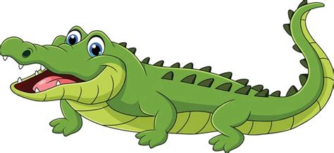 Cartoon Alligator Clip Art