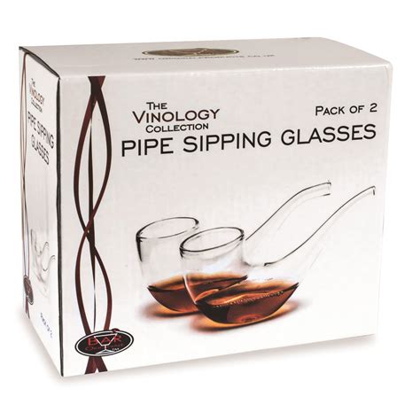 Ckb Ltd New Brandy Sipper Glasses Pipes