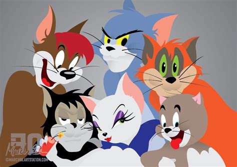 Tom And Jerry Cats