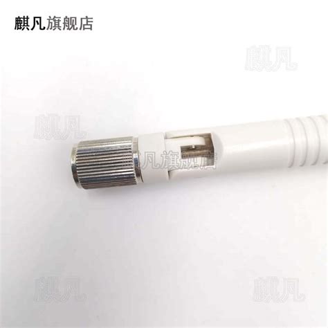 5g胶棒天线 5 8g天线 4 9g5g5 9g外置 Sma公头母针白色wifi6e数据传输外置高增益7dbi折叠胶棒天线 虎窝淘