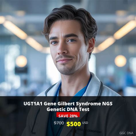 Ugt1a1 Gene Gilbert Syndrome Ngs Genetic Dna Test Usa Price 500