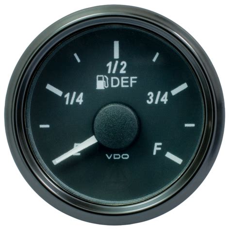 25 Stuks Vdo Singleviu 0245 Adblue Niveau 240 33 Ohm Zwart 52mm