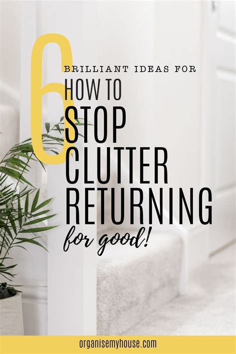6 Brilliant Ideas For How To Stop Clutter Returning For Good