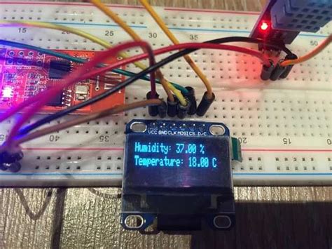 Arduino Nano Con Sensor Dht Y Oled