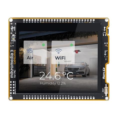 dev kit multimedia and gui centric mikroe 4721 mikroelektronika製｜電子部品・半導体