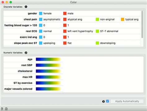 Orange Data Mining Color