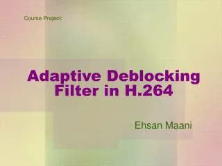 PPT Adaptive IIR Filter Theory Algorithms And Applications PowerPoint Presentation ID 9694506