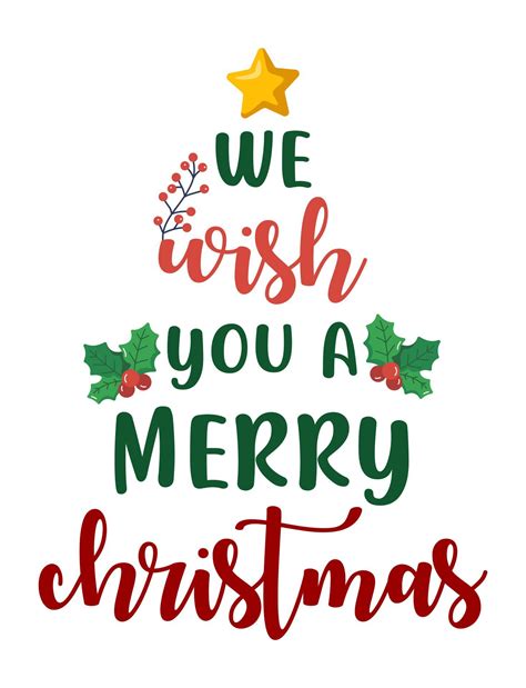 Merry Christmas Stencil 15 Free Pdf Printables Printablee Merry