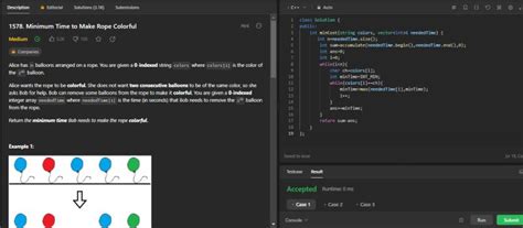 day 94 of dsa challenge how to make rope colorful dolly j posted on