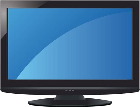 Lcd Monitor Royalty Free Vector Image Vectorstock