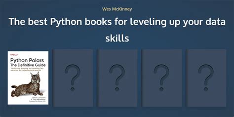 The Best Python Books For Leveling Up Your Data Skills