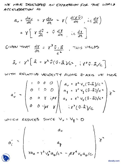World Accleration Part 1 Quantum Physics Sloved Assignment Problems