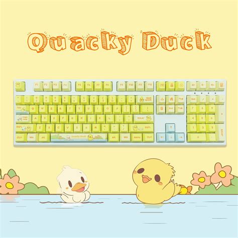 Quacky Duck Keycaps Add A Touch Of Cuteness To Your Gaming Setup