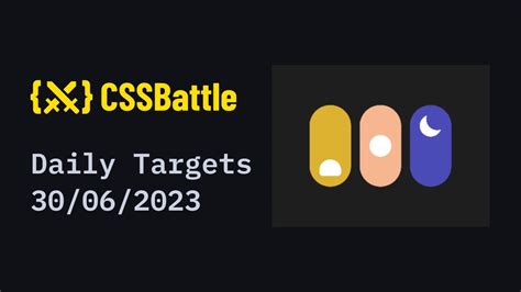 Css Battle Daily Targets Jun 30 Solution Youtube