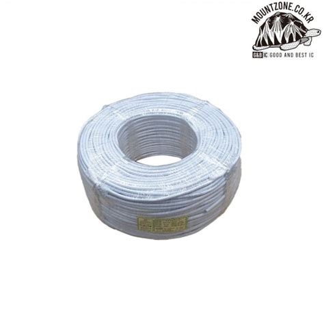 비닐 절연 케이블 Dyp Vctf 103c 비닐시스코드 Vctf [1 0mm²x3c 300m] 백색 마운트존