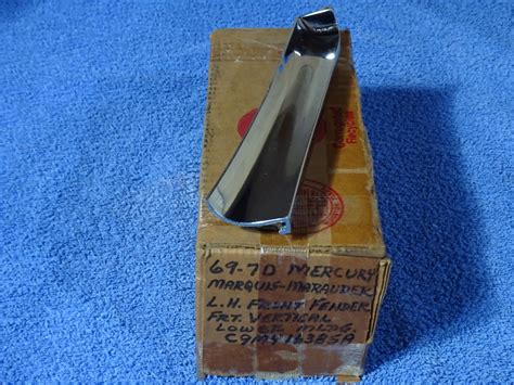 1969 1970 Mercury Marquis Marauder Front Fender Front Vertical Lower