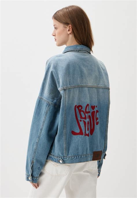 Куртка джинсовая J B4 цвет голубой Rtlaea537701 — купить в интернет магазине Lamoda