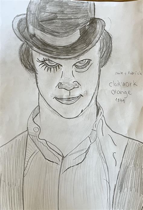 My Clockwork Orange Drawing R Clockworkorange