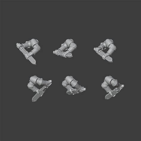 3D File Gen 5 Bolt Thrower Gladius Arms Set Ver 2 Update 3D Printer