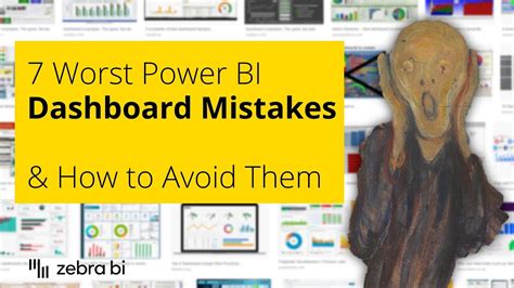 Worst Power Bi Dashboard Mistakes How To Avoid Them Zebra Bi