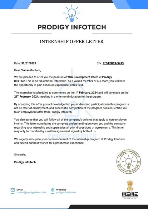 Chetan Gautam On Linkedin Prodigyinfotech Webdevelopment Internship Newbeginnings