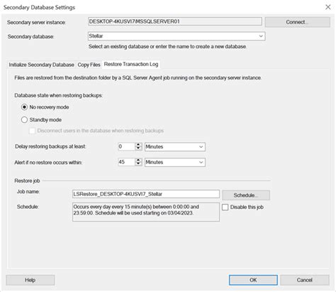 All About SQL Server Log Shipping