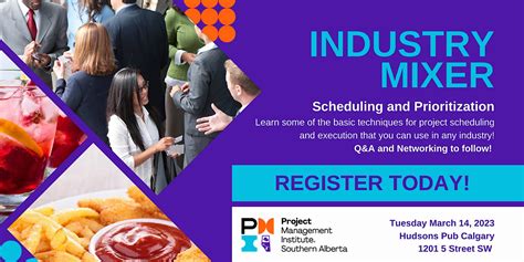 Industry Mixer Scheduling And Prioritization Pmi Sac
