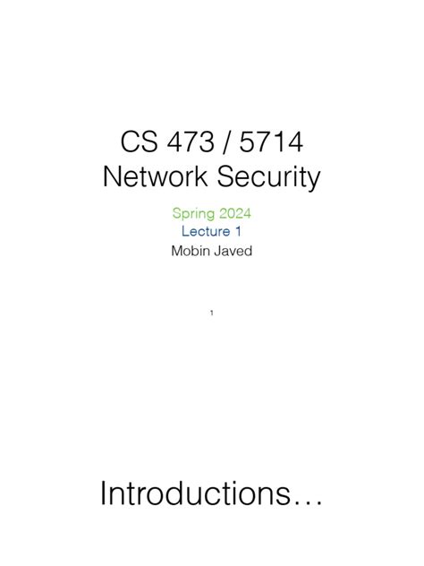 Lec 1 Pdf Password Computer Science