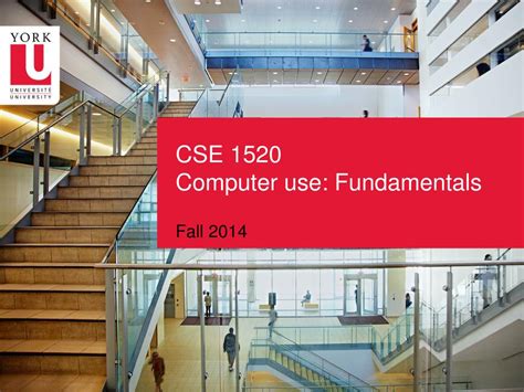 PPT CSE 1520 Computer Use Fundamentals PowerPoint Presentation Free