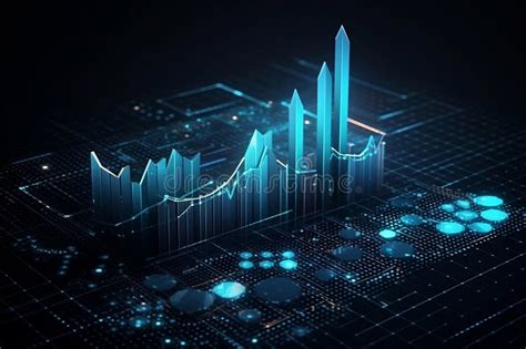 Stock Market Graphs Generative Ai Stock Illustration Illustration Of Medicine Blue 279474085