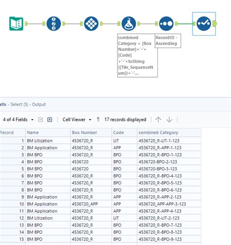 Solved Combining Data With Increments Alteryx Community