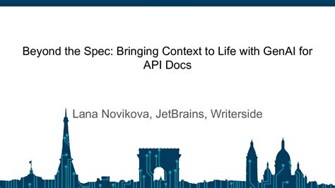 Beyond The Spec Bringing Context To Life With Genai For Api Docs Speaker Deck