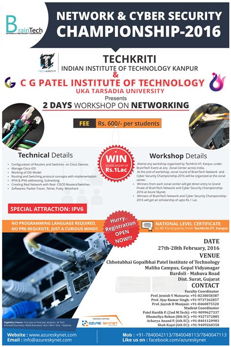 Workshop On “cisco Networking” Cgpit