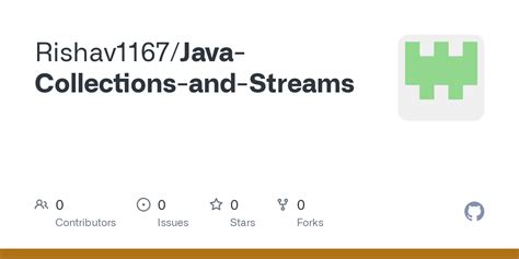 Github Rishav1167java Collections And Streams