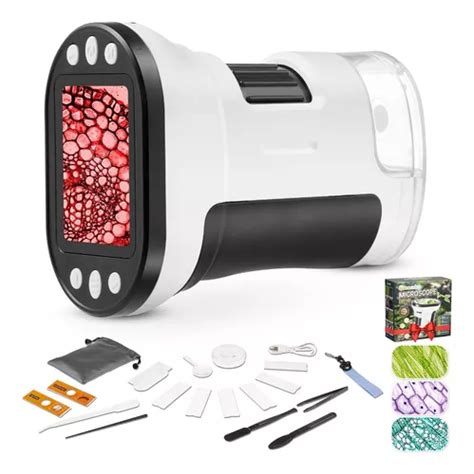 Microscópio Infantil Microscópio De Bolso Portátil 1000x Parcelamento Sem Juros