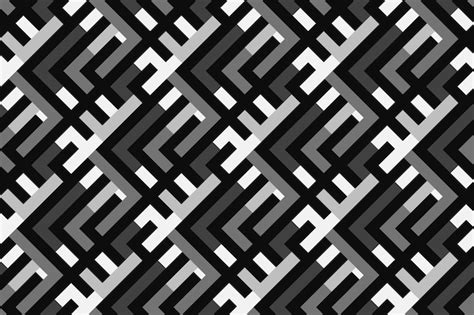 기하학적 패턴 배경 원활한 텍스처 터 일러스트레이션 프리미엄 벡터