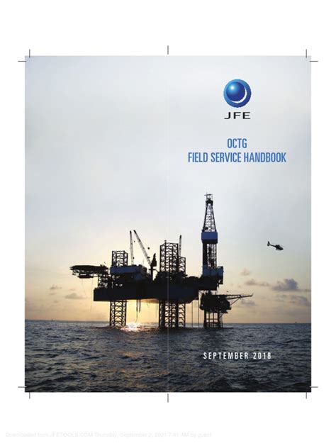 Jfe Connections Field Service Handbook Rev0 20210902104108 Pdf Pipe
