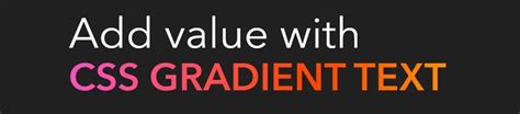 Css Gradient Text Effect Meta Affinity