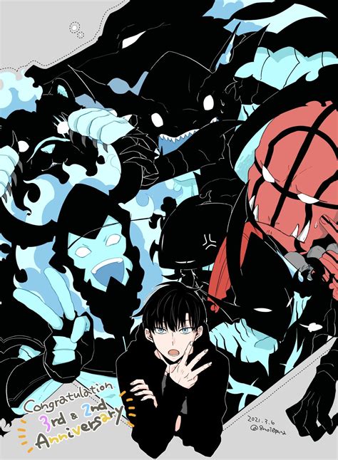 43 Solo Leveling Chibis Ideas Leveling Sung Jin Woo Chibi