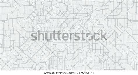 Seamless Urban Planning Map Lines On Stock Vector Royalty Free