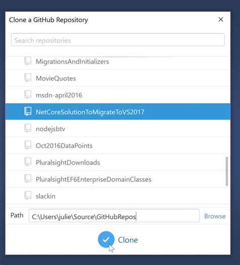 Cloning A GitHub Repo In Visual Studio And A Quiz The Data Farm