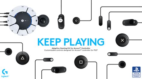 Play For All Logitech G Introduces Adaptive Gaming Kit For Access Controller For The PS