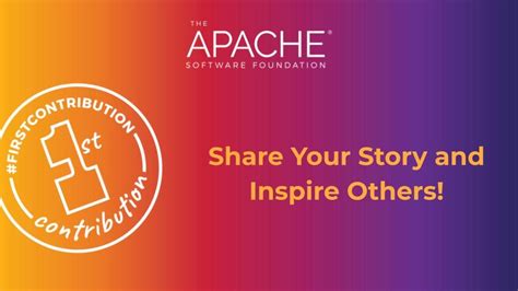 The Apache Software Foundation On Linkedin Firstasfcontribution