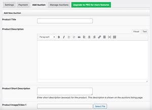 How To Create An Auction Website With WordPress Step By Step